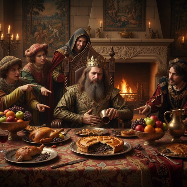 Medieval Banquet Disasters and Food Poisoning Plots - Trivava